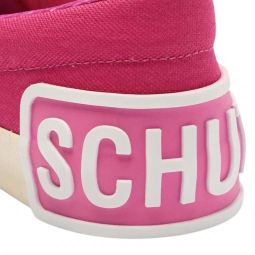 Tênis Schutz Sem Cadarço Logo Lona Pink - S211360042 | Modatto Shoe Store