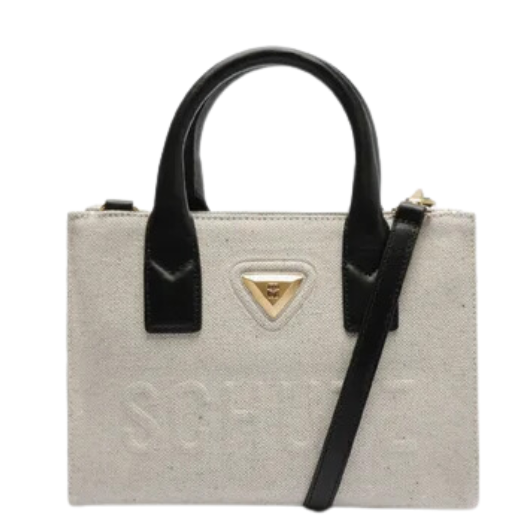 Bolsa Tote Schutz Off White e Preta