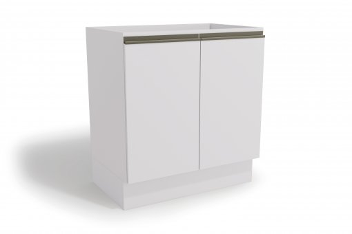 Balcão de Cozinha Kappesberg G744 2 Portas 80cm Nogal