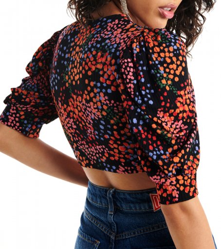 Top Cropped Colcci Amarraçao Dots CLC 046.53.00079 | Napolitana Calçados