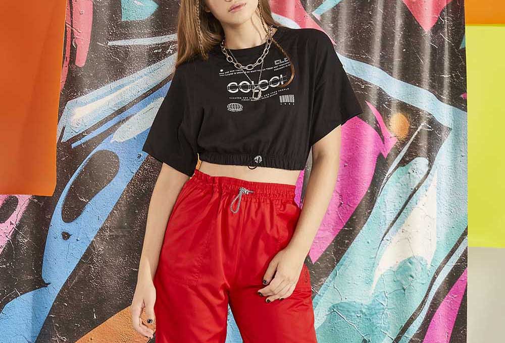 Blusa Cropped Elastico Colcci Fun 034.53.00693 | Napolitana Calçados