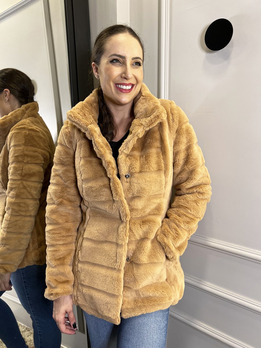 Casaco Alpelo De Pelo Eco 20600006 | Napolitana Calçados