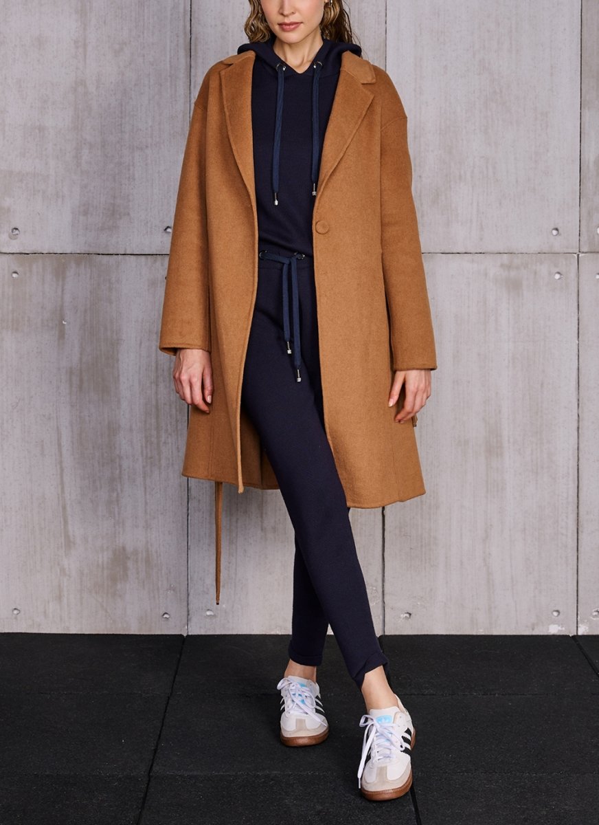 Casaco Lã Alpelo Com Cinto 42300008 | Napolitana Calçados