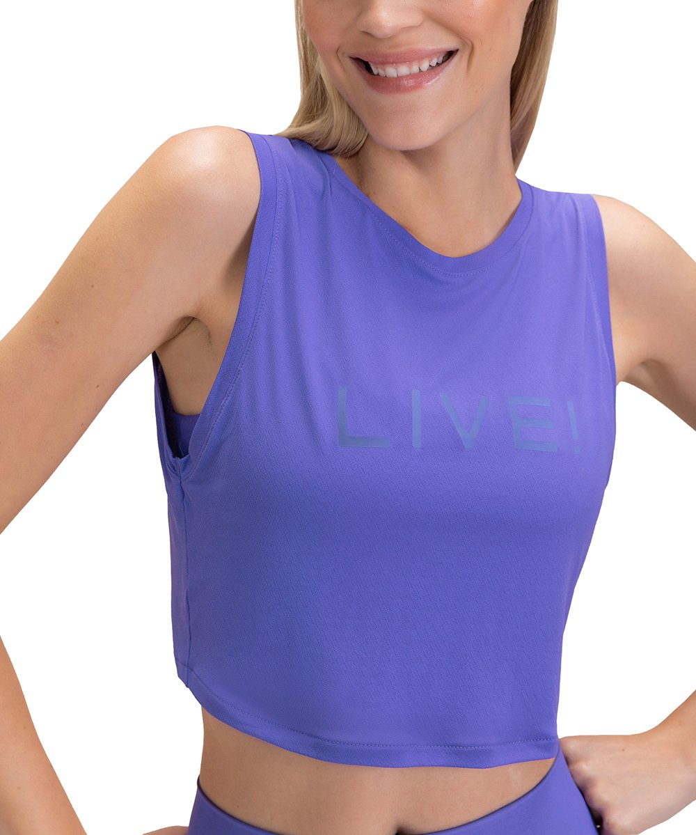 Regata Cropped Live P1213 | Napolitana Calçados