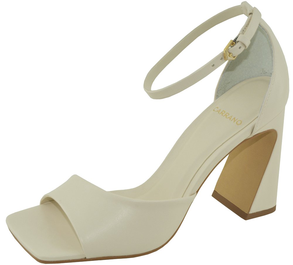 Sandalia Carrano Basic Salto Wave Couro 653001 | Napolitana Calcados