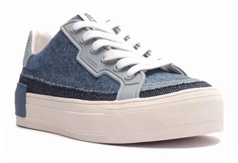 Tenis Flatform Arezzo ZZ Mov A112180044 | Napolitana Calçados