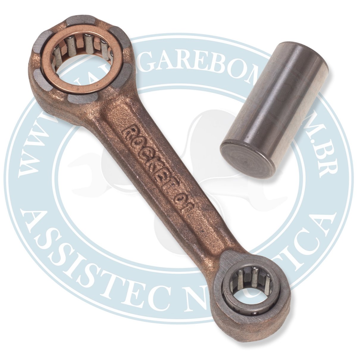 CONJUNTO DA BIELA DO MOTOR 3.3HP MONOCILINDRICO