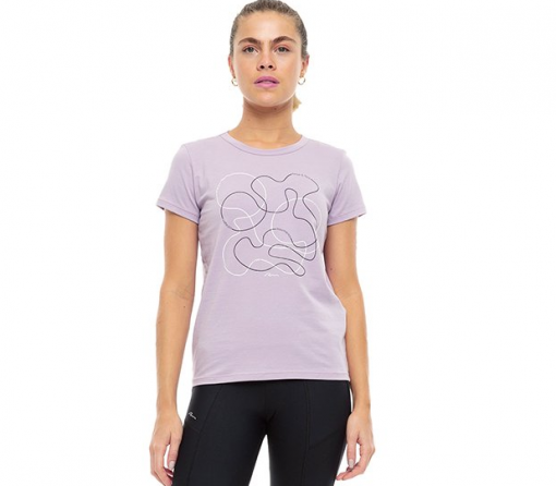 Camiseta Run More Silky Egyptian Feminina