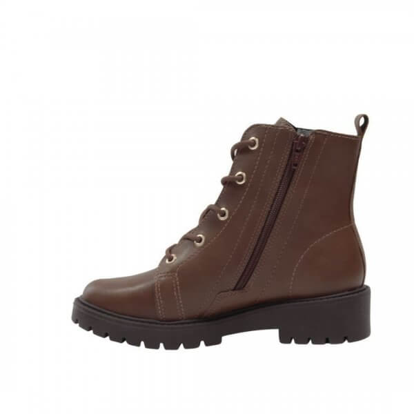 Bota Coturno Ramarim 2290122 Zíper Feminina