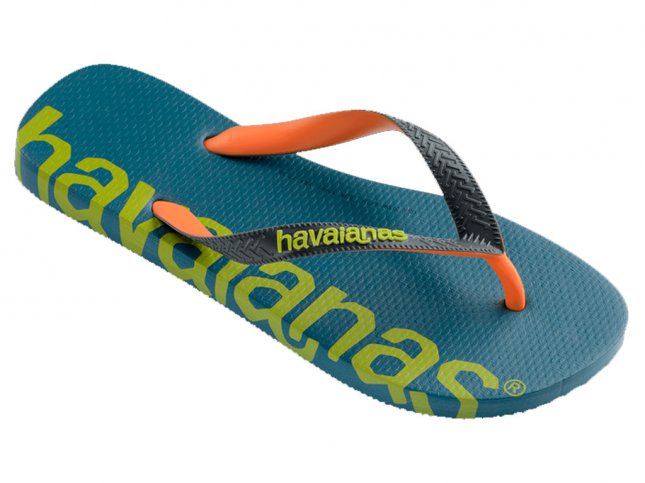 Chinelo Havaianas Top Logomania Hightech 4145727 35/46 - Chinelos masculino