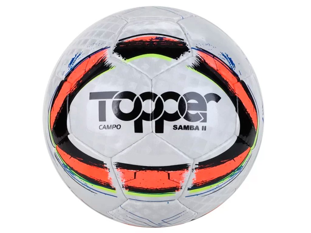 Bola de Futebol Campo Topper Oficial Samba II 7174 C/C - Bola