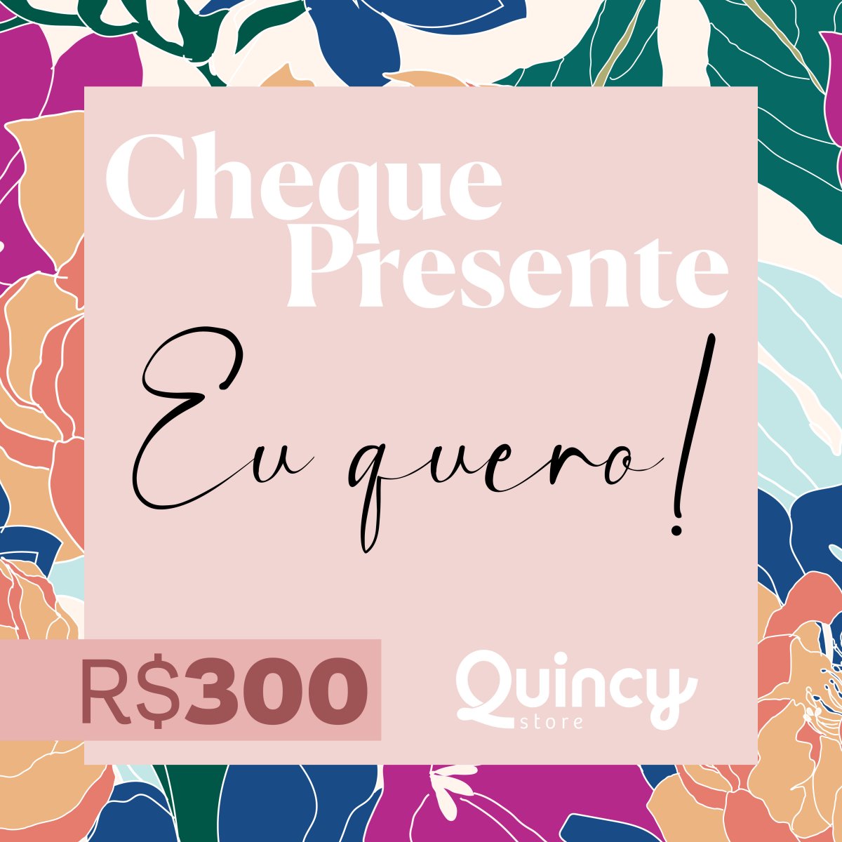 Cheque Presente 300,00