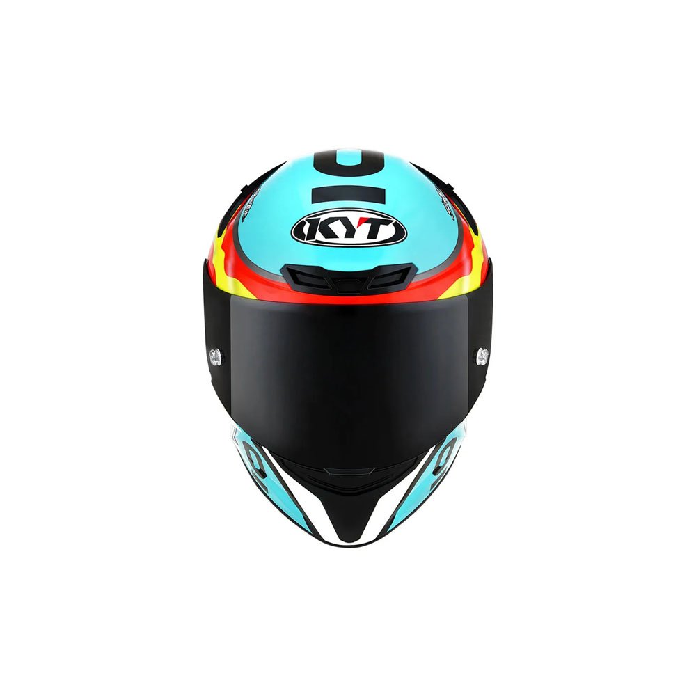 Capacete KYT TT Course Jaume Masia Leopard Spain