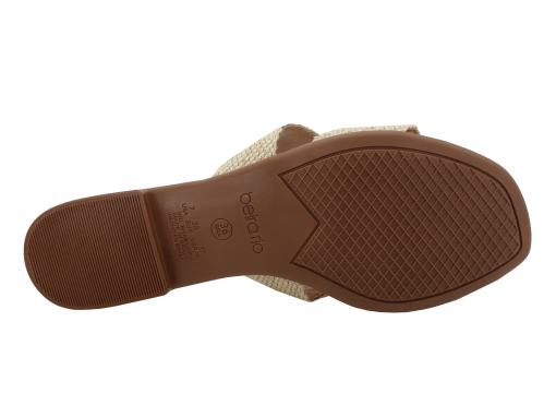 Rasteirinha Feminina Beira Rio Corda com Pedras 8410.101