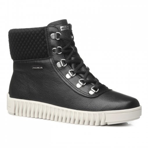 Tênis De Cano Pegada Em Couro Feminino 210508