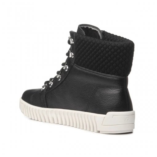 Tênis De Cano Pegada Em Couro Feminino 210508