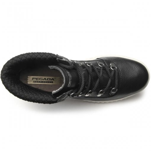 Tênis De Cano Pegada Em Couro Feminino 210508