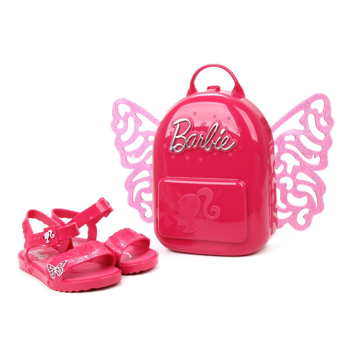 Sandália Infantil Grendene Barbie com Mochila 22370