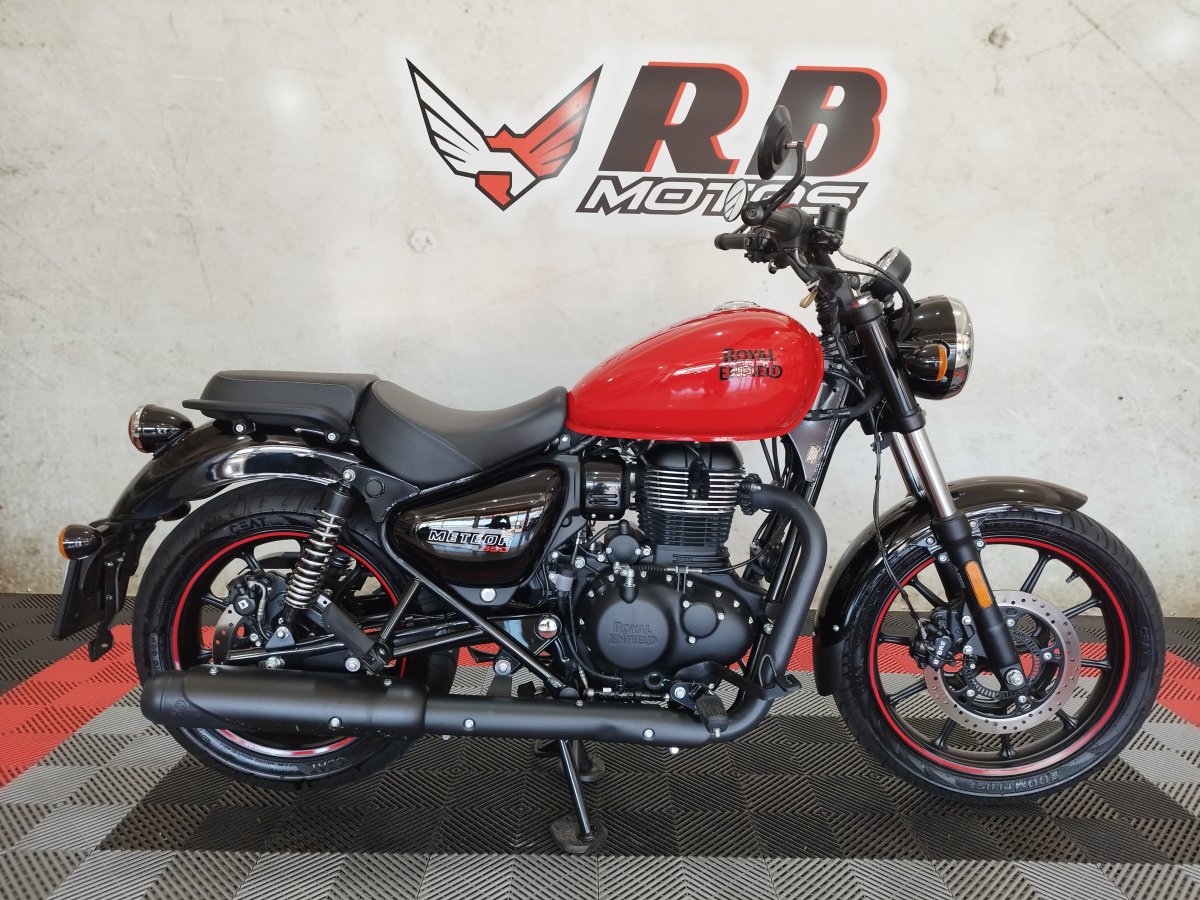 ROYAL ENFIELD METEOR 350 FIREBALL ABS 2025 VERMELHA COM 3.000 KM ( A ...