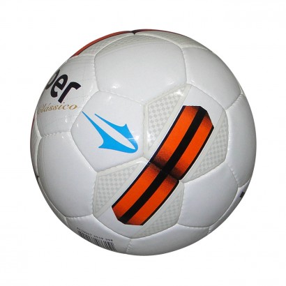 Bola Topper Classico Futsal 4129057 0519 998 - Branco/Preto/Laranja ...