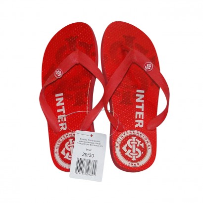 Chinelo Inter 2010/2011 Infantil 2010/2011 INFANTIL A - VERMELHO/BRANCO ...