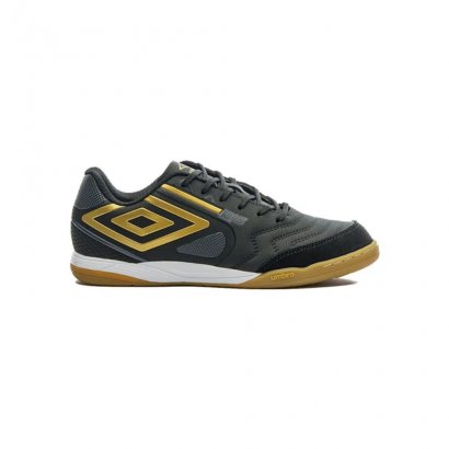 Chuteira Futsal Umbro Pro 5 Bump Club 119040 - Preto/Dourado/Grafite - Chuteira Nike, Adidas ...