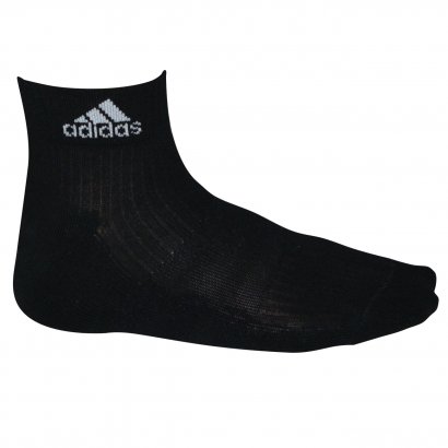 Meia Adidas Ankle Mid Cushion 3S Kit 3 Pares AA2287 - Preto/mescla ...