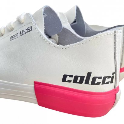 Tenis Colcci Cl0127 CL0127 - Branco/rosa/tina - Chuteira Nike, Adidas ...