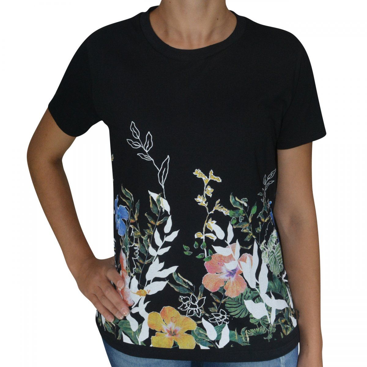 Baby Look Linha Leve 4038 4038 - Preto - Chuteira Nike, Adidas ...