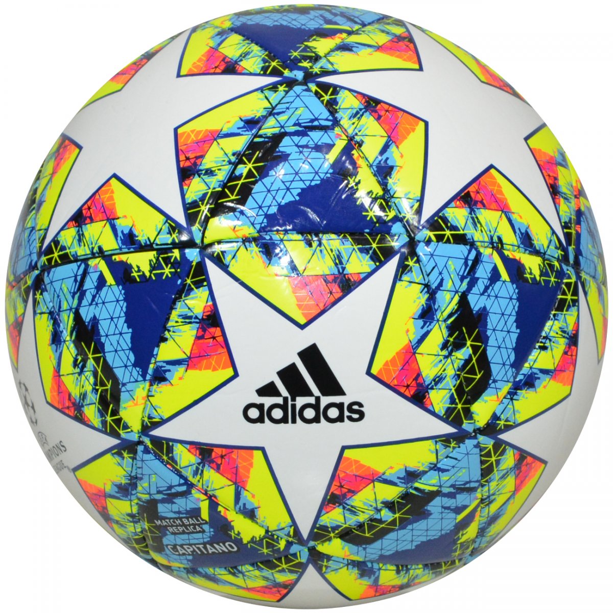 Bola Adidas Finale 19 B34005 08 - Branco/azul/verde - Chuteira Nike ...