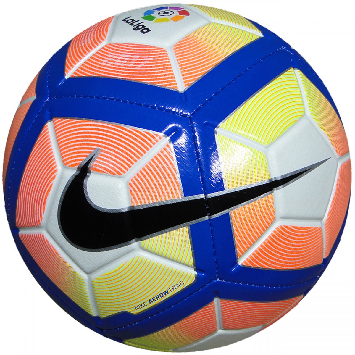 Bola Nike Strike SC2984 SC2984 100 - Laranja/Limão/Azul - Chuteira Nike ...