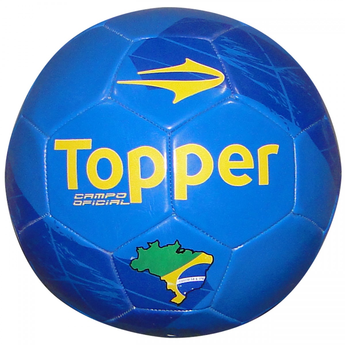 Bola Topper KV Brasil 4130497 0266 998 - Azul/Amarelo - Chuteira Nike ...