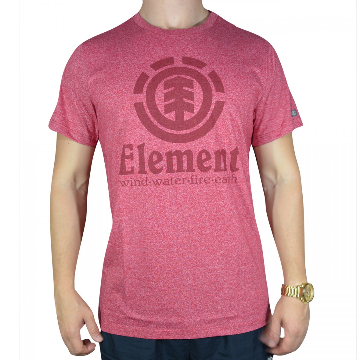 Camiseta Element Tree EL01A0129E - Vinho - Chuteira Nike, Adidas ...