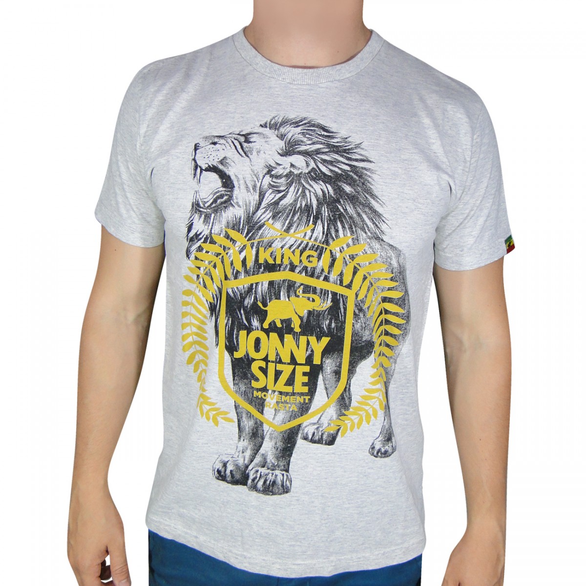 Camiseta Jonny Size Leao Rasta 3011711031 - Mescla - Chuteira Nike ...