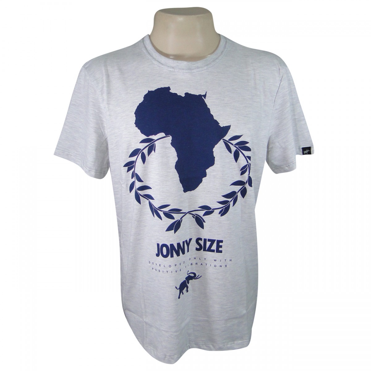 Camiseta Jonny Size Mapa Louros 3011611006 - Mescla/Marinho - Chuteira ...