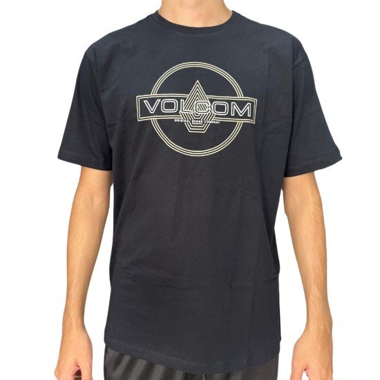 Camiseta Volcom Vlts010462 VLTS010462 - Preto - Chuteira Nike, Adidas ...