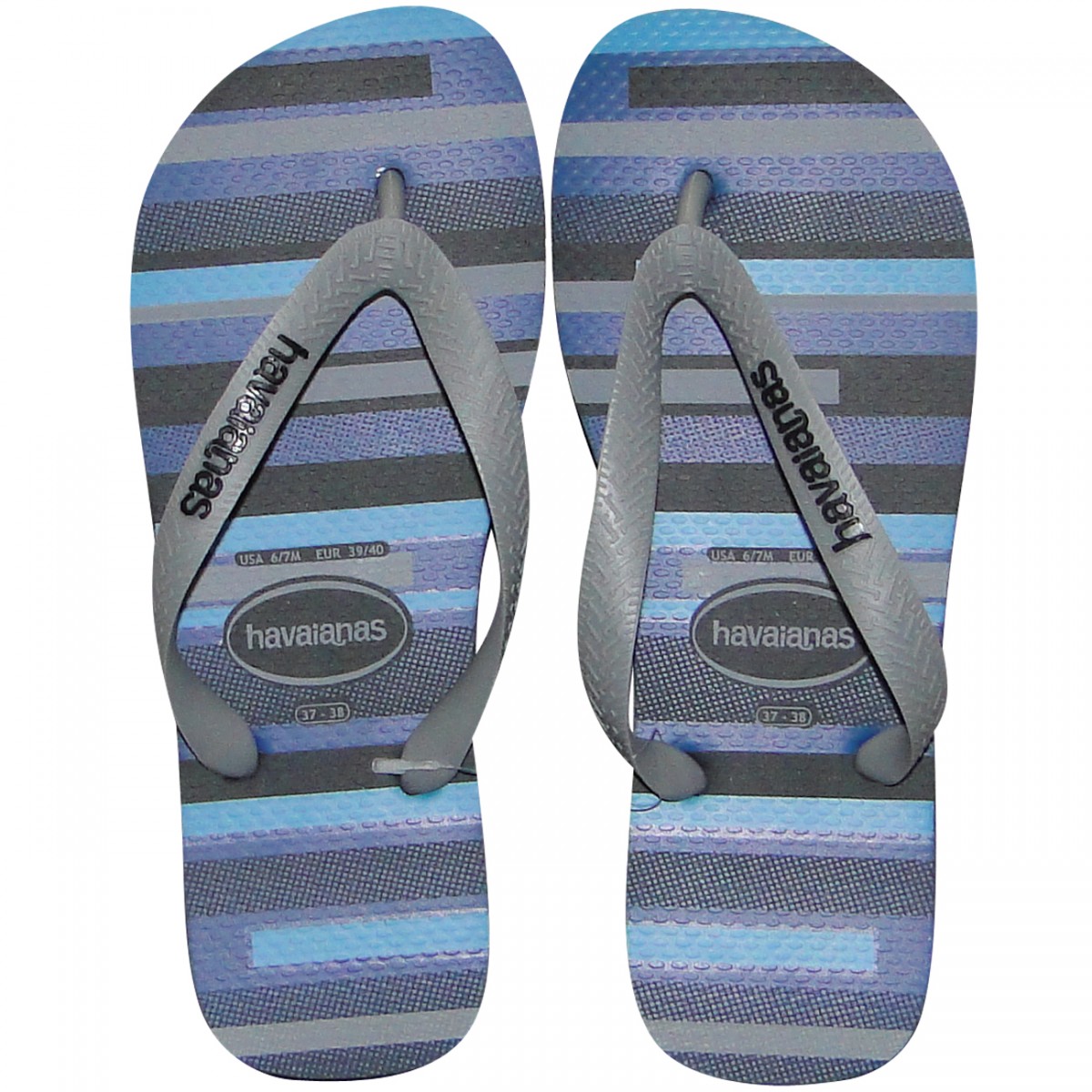 Chinelo Havaianas Trend 4.103.358 5383 - CINZA/CHUMBO/PRETO - Chuteira ...