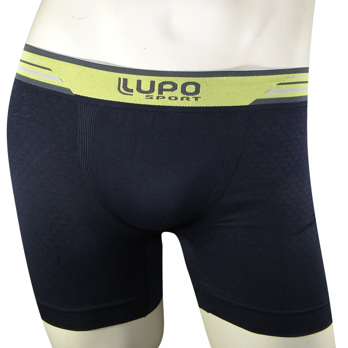 Cueca Lupo Boxer 543 Sport 00543 - 002 - 9990 - Preto/Verde - Chuteira ...