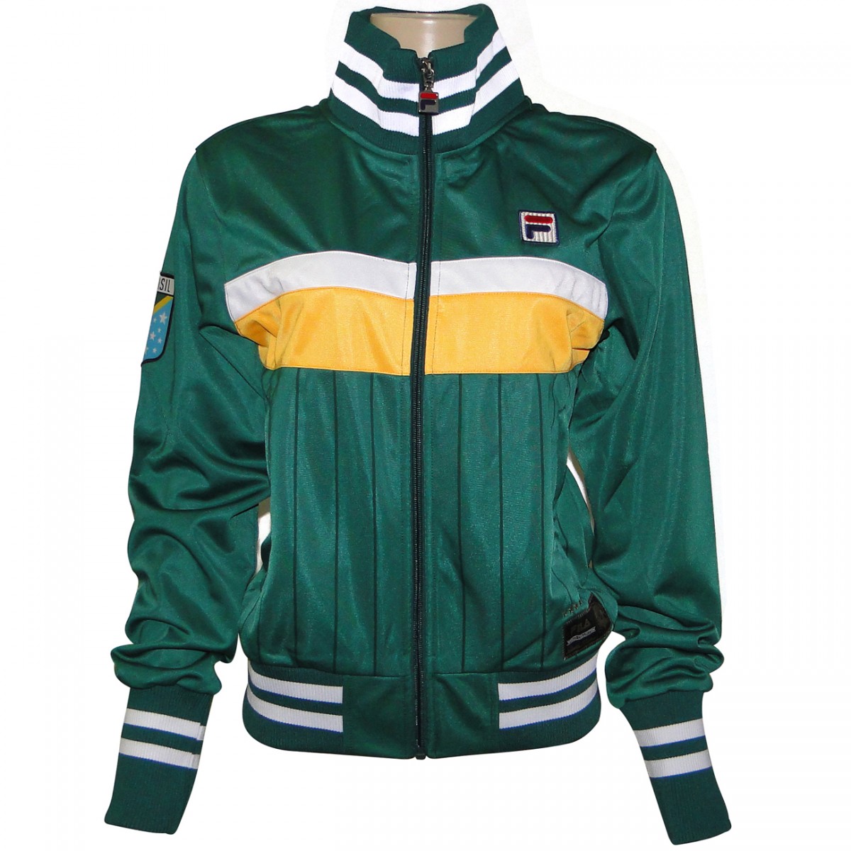 Jaqueta Fila Brasil Ref.330255 Feminina 8906 - VERDE - Chuteira Nike ...