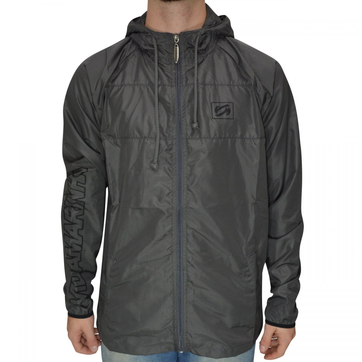 Jaqueta Vida Marinha Jc3508 Quebra Vento JC3508 - Chumbo - Chuteira ...