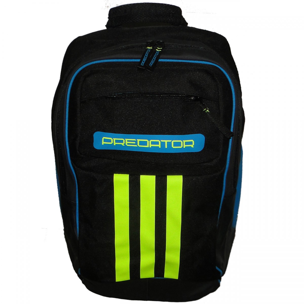 Mochila Adidas Predator 1429 - AZUL/PRETO/LIMÃO - Chuteira Nike, Adidas ...