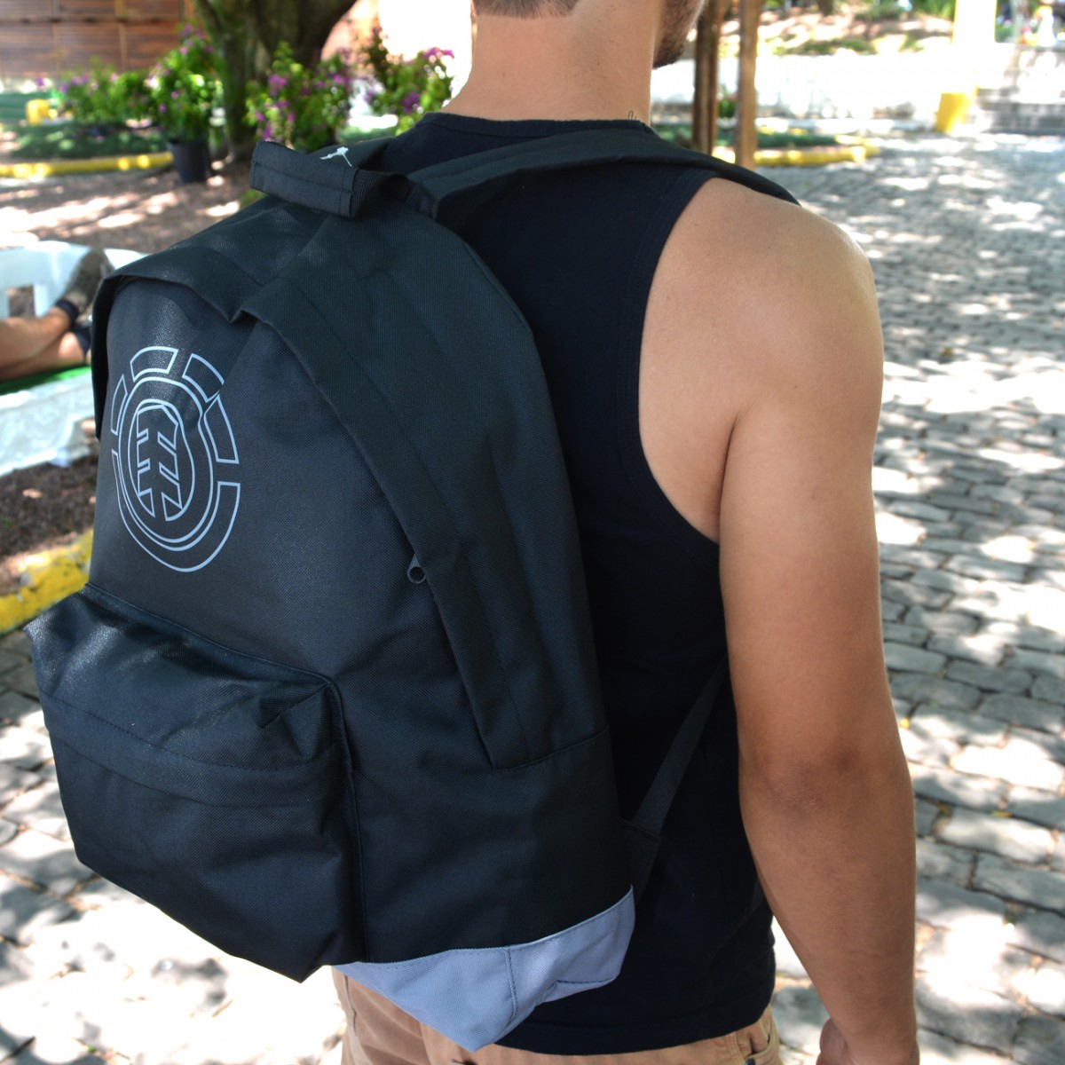 Mochila Element Single EL59A0001 - Preto/Cinza - Chuteira Nike, Adidas ...