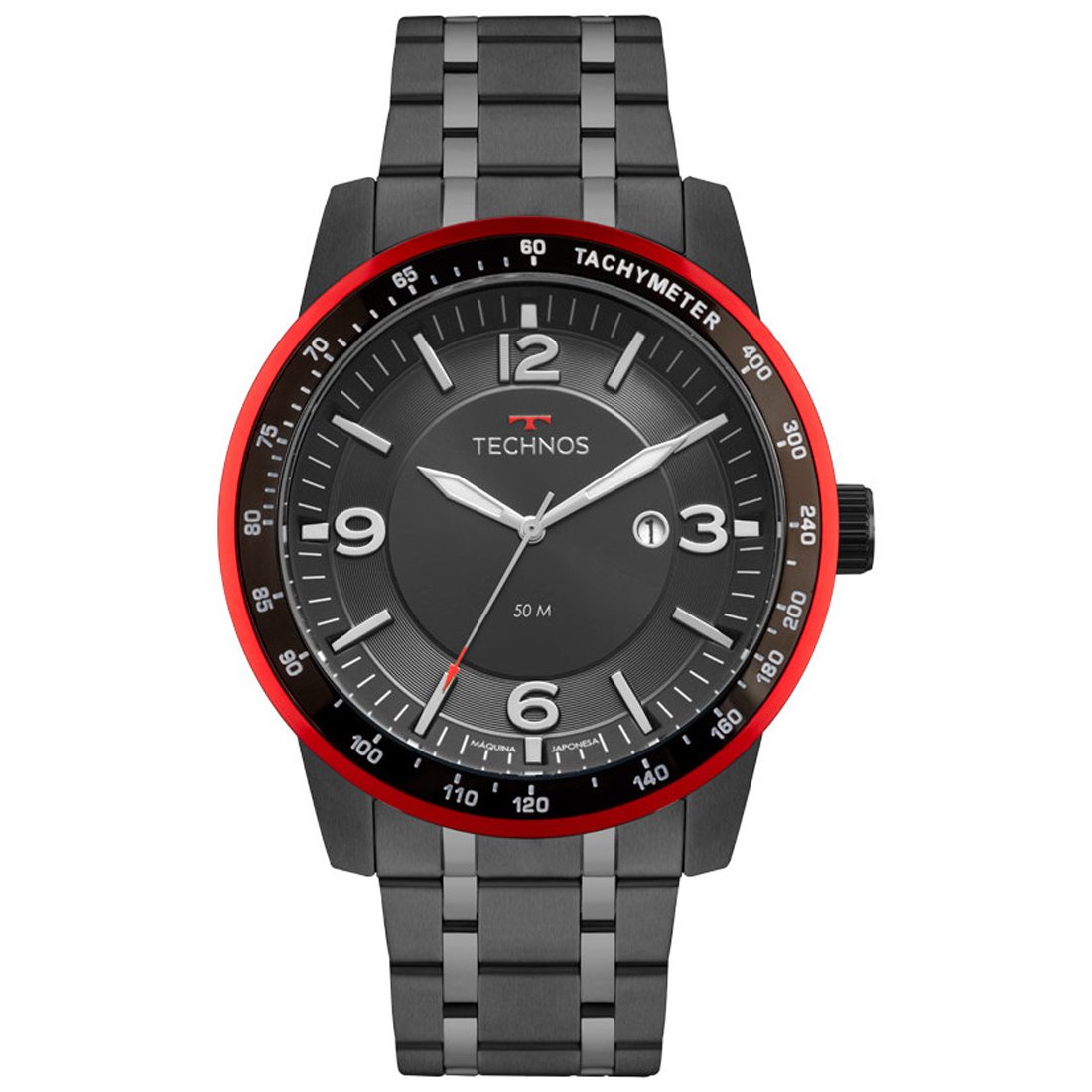 Relógio Technos 2117LBA 2117LBA/4P - Preto/vermelho - Chuteira Nike ...