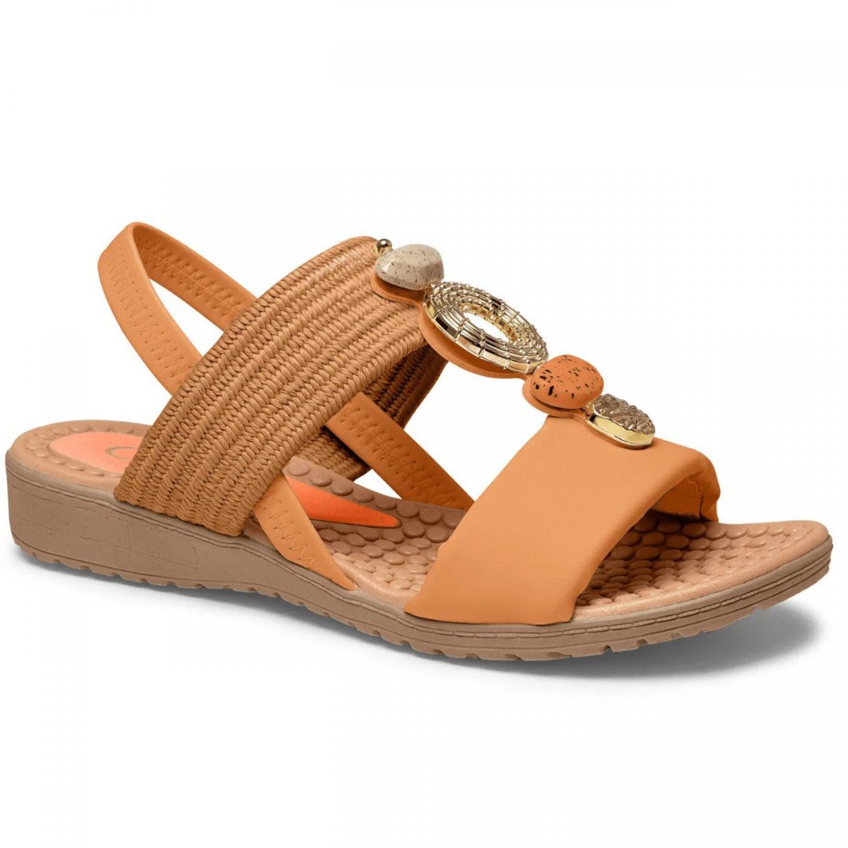Sandalia Campesi L8577 L8577 0001 - Bege - Chuteira Nike, Adidas ...