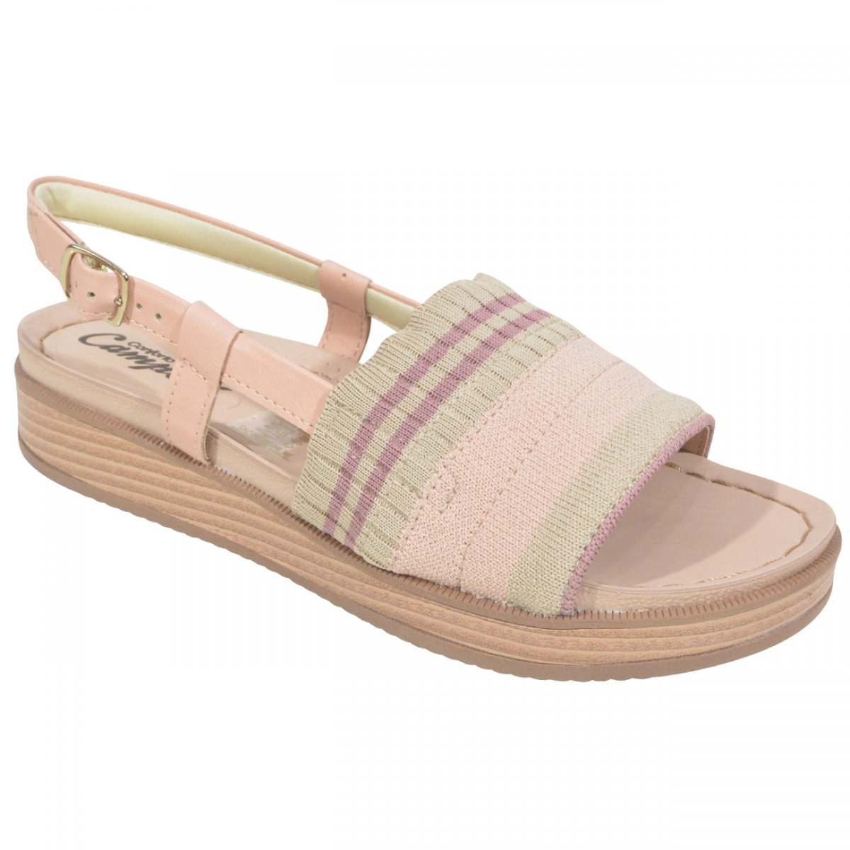 Sandalia Campesi Tricot L6243 L6243 0001 - Rose - Chuteira Nike, Adidas ...