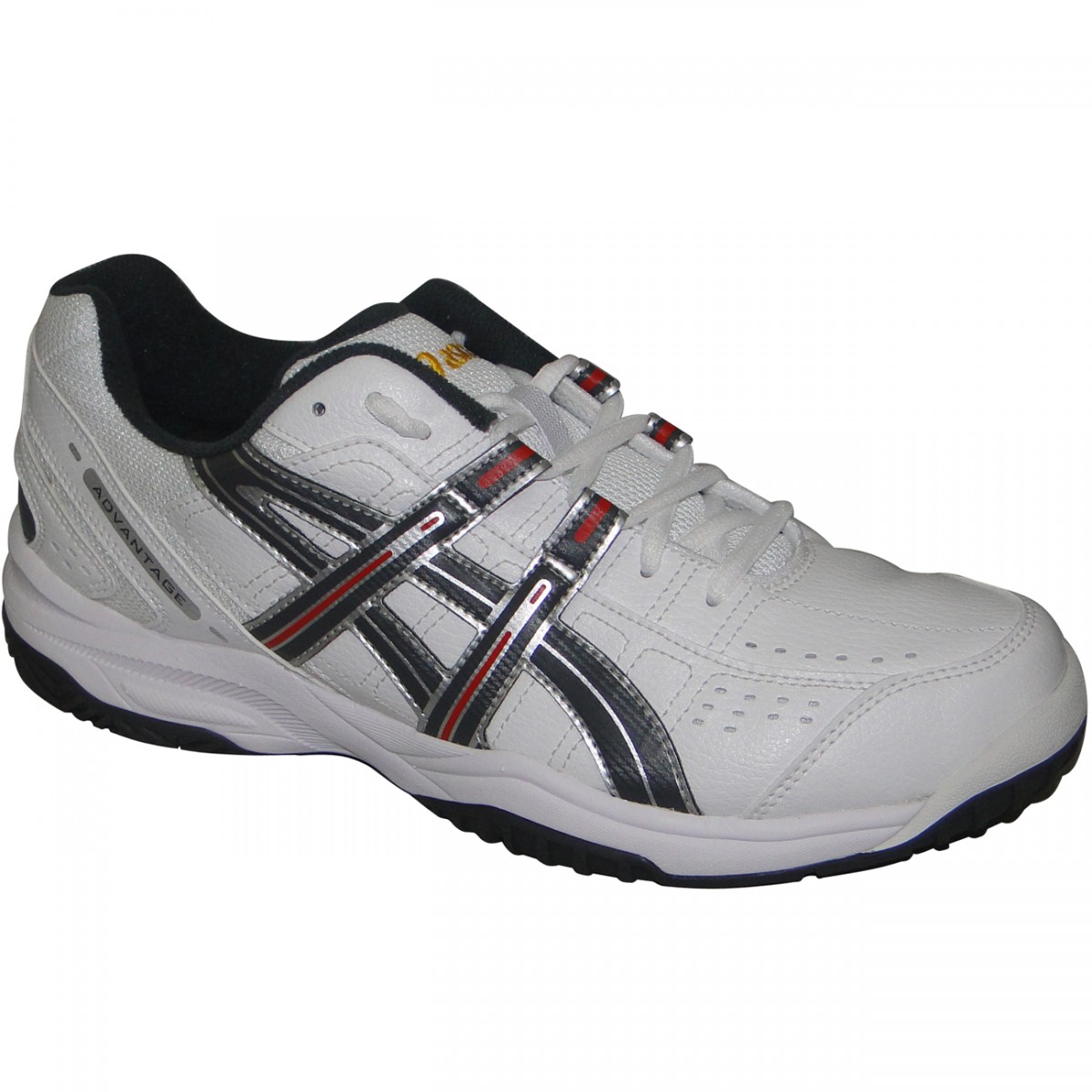 TENIS ASICS ADVANTAGE 4 8855 - BRANCO/GRAFITE - Chuteira Nike, Adidas ...