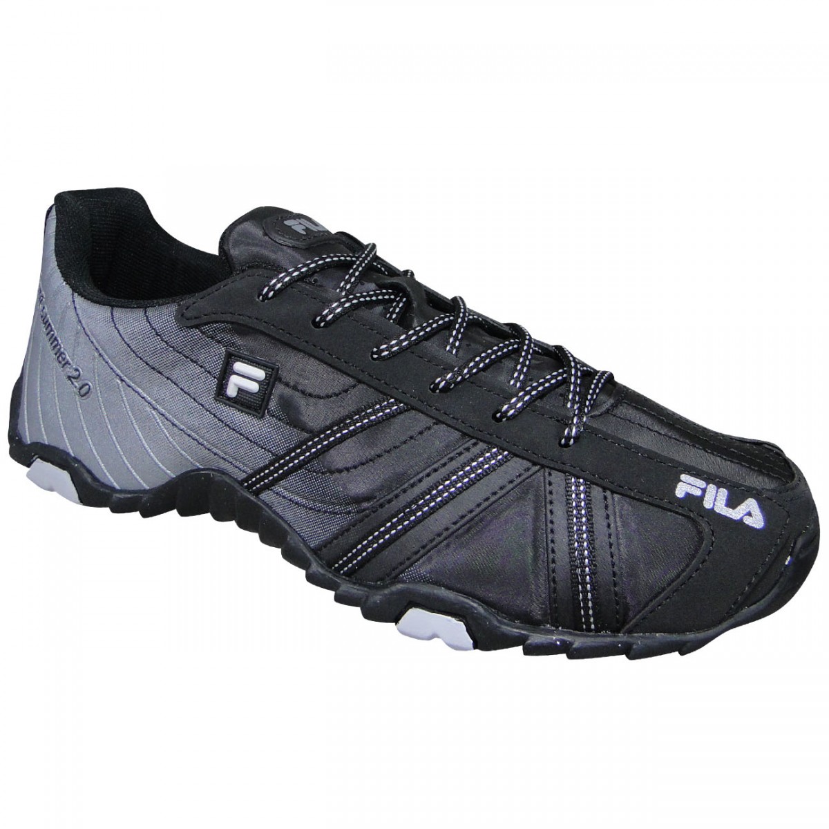 Tenis Fila Slant Summer 2.0 110172X 940 - Preto/Prata - Chuteira Nike ...
