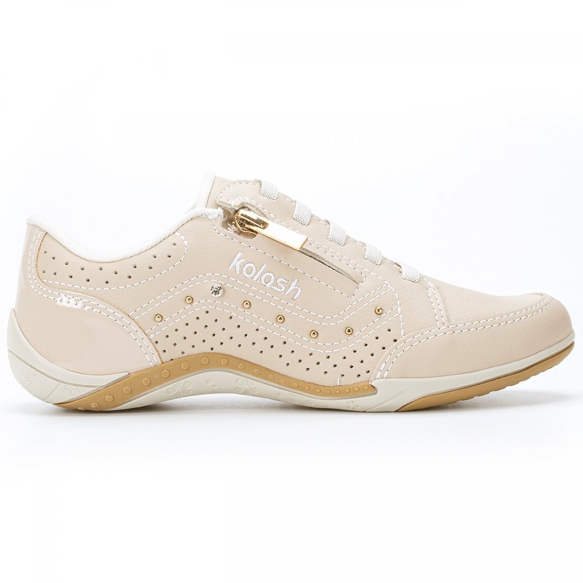 Tenis Kolosh C1299 C1299 0003 - Nude - Chuteira Nike, Adidas. Sandálias ...