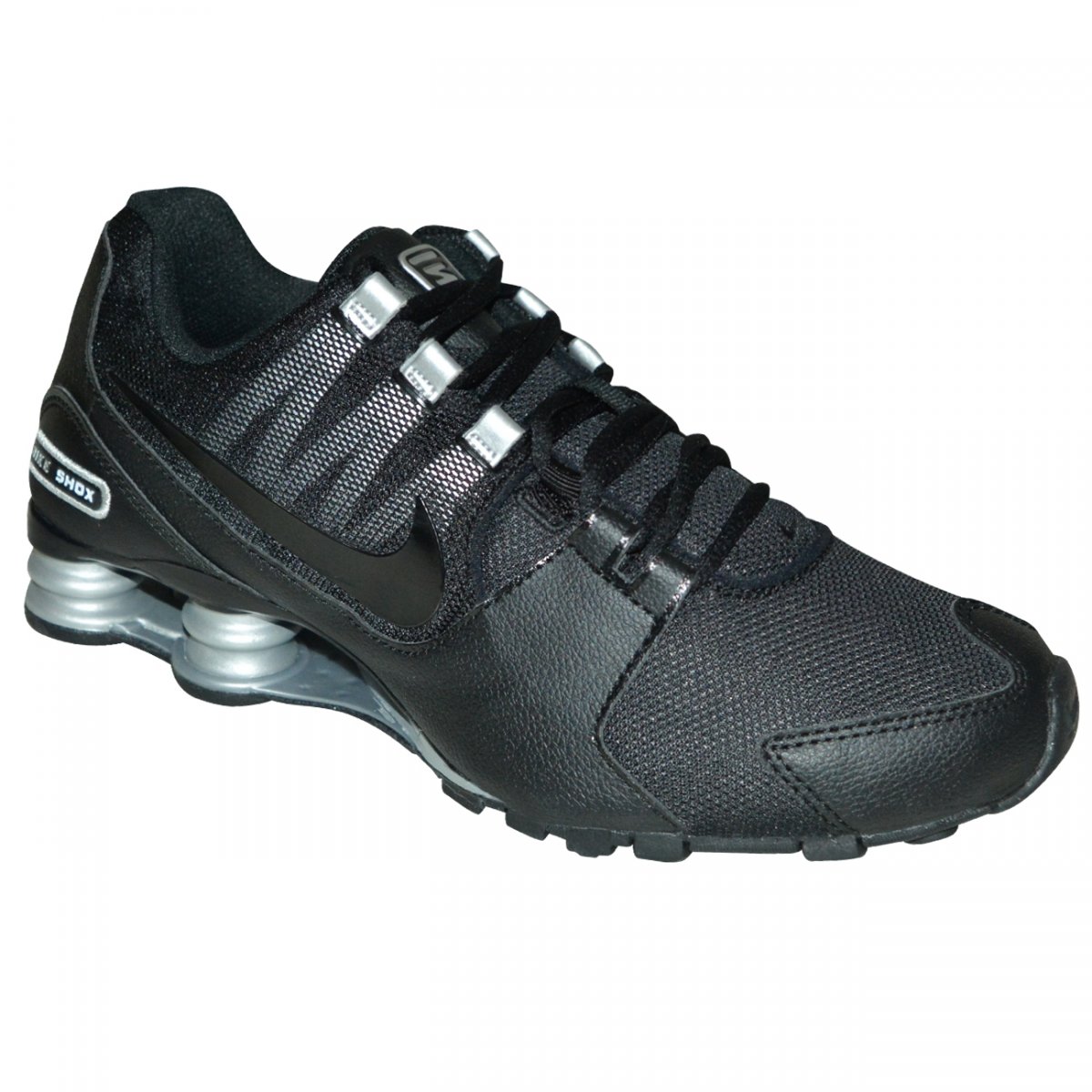 Tenis Nike Shox Avenue 833583 001 - Preto/preto/prata - Chuteira Nike ...