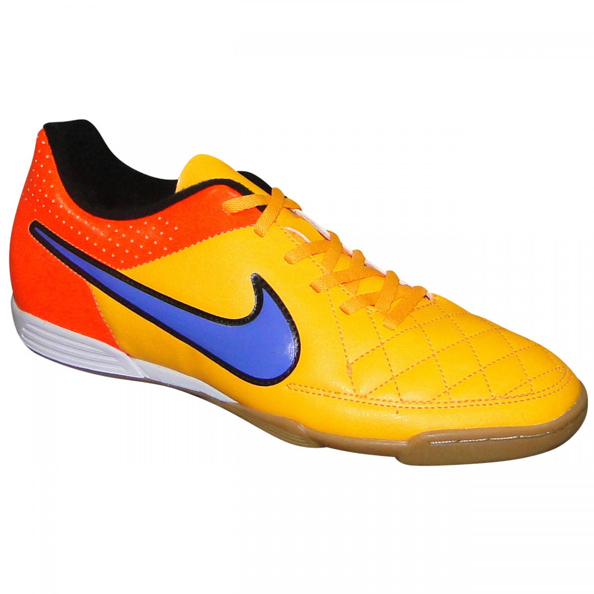 Tenis Nike Tiempo Rio II 631523-858 - Amarelo/Laranja - Chuteira Nike ...